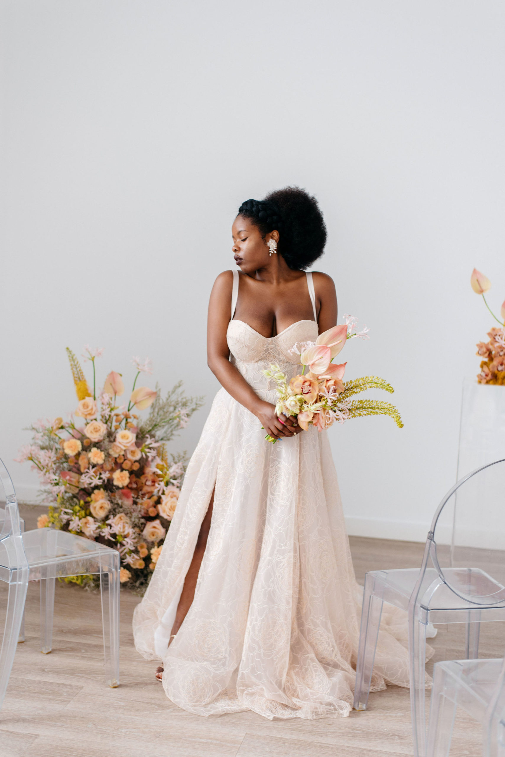 Peachy Sweet Wedding Style Shoot - Sash + Bustle Bridal Boutique