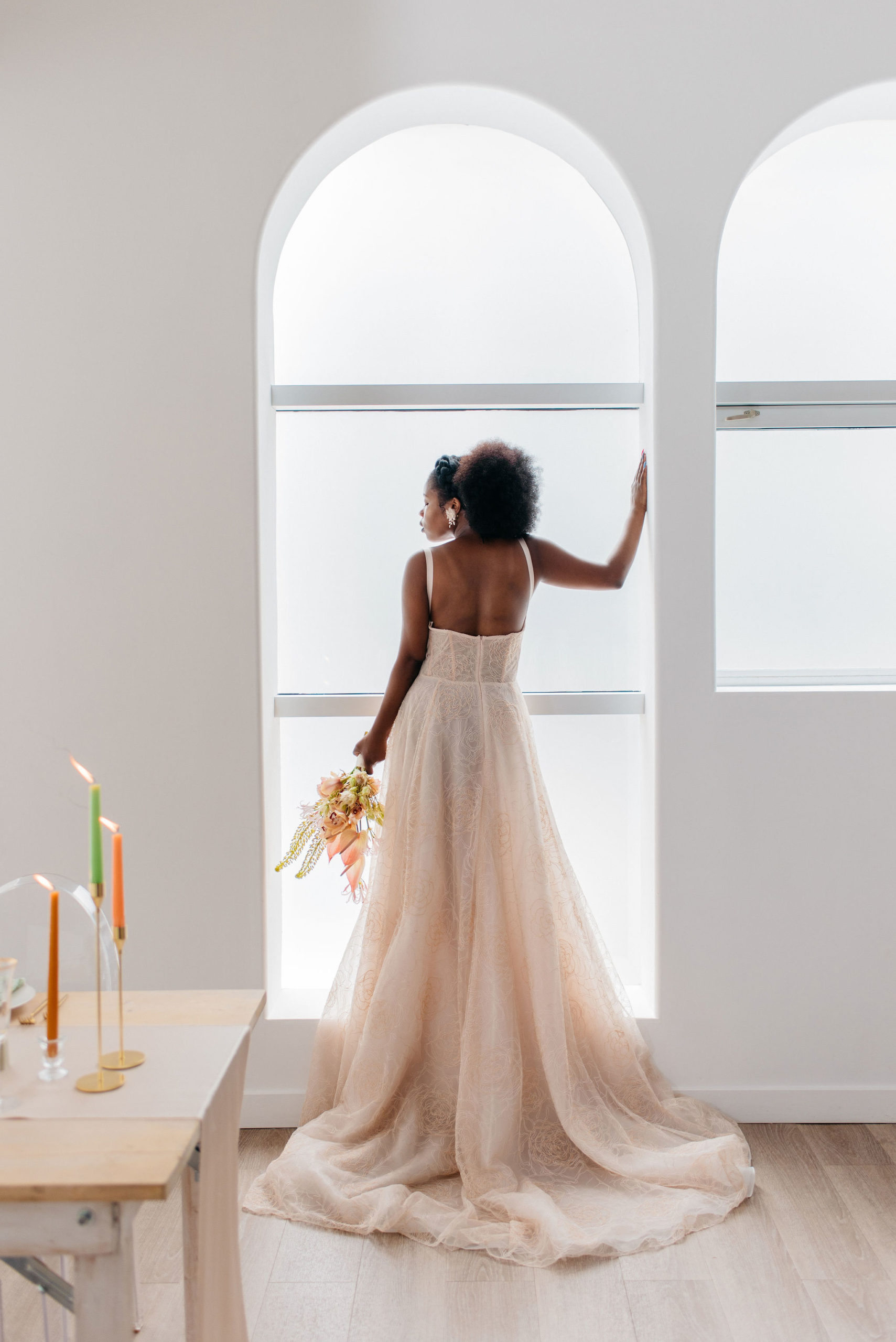 Peachy Sweet Wedding Style Shoot - Sash + Bustle Bridal Boutique