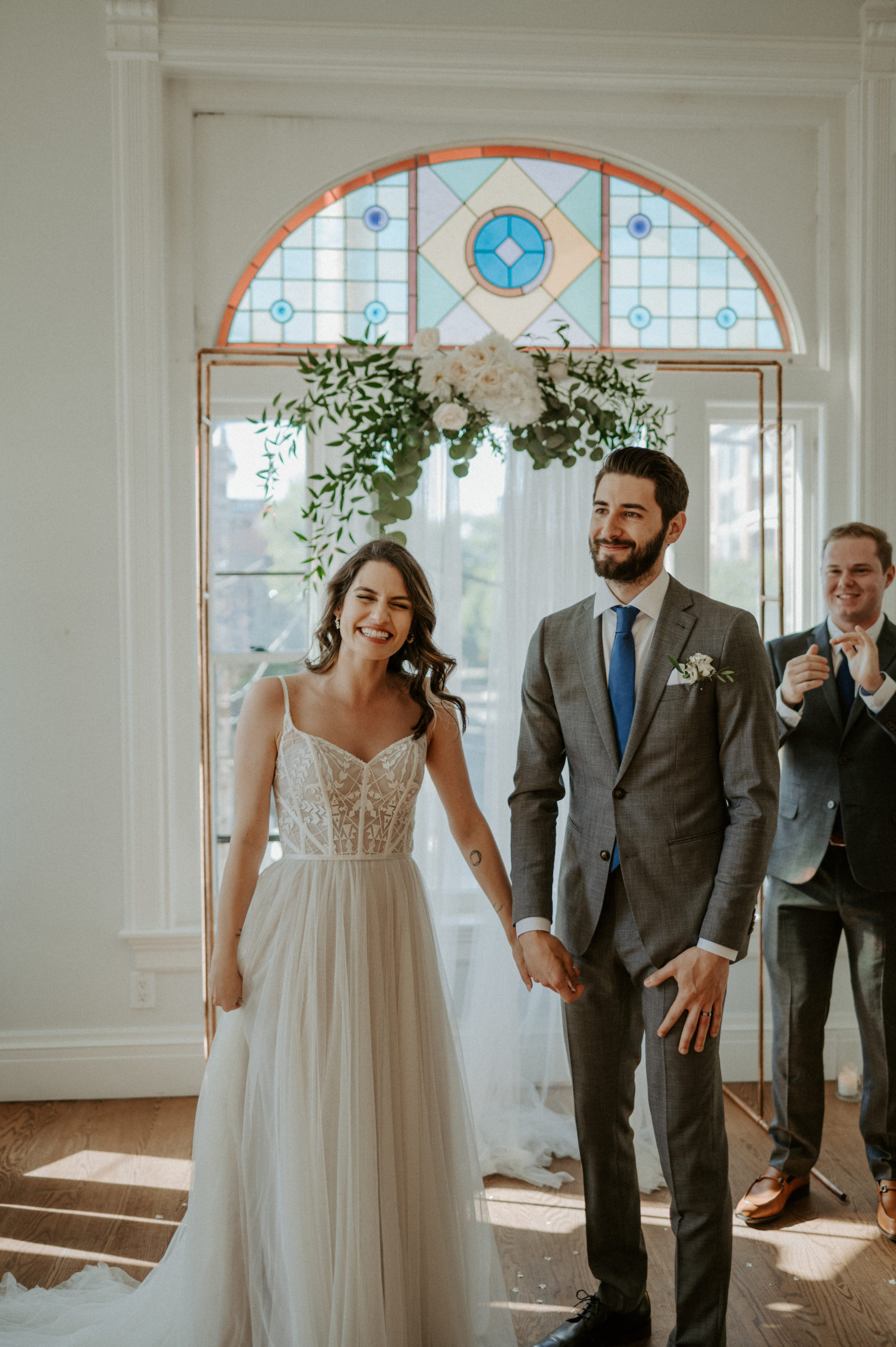 Nicole + Gabriel - Sash + Bustle Bridal Boutique