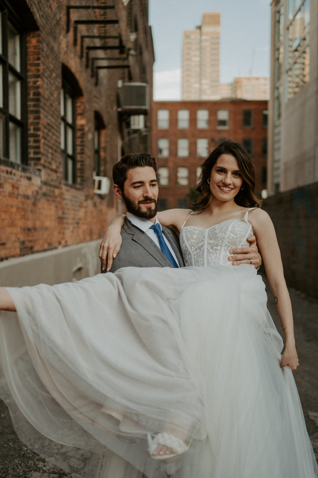 Nicole + Gabriel - Sash + Bustle Bridal Boutique