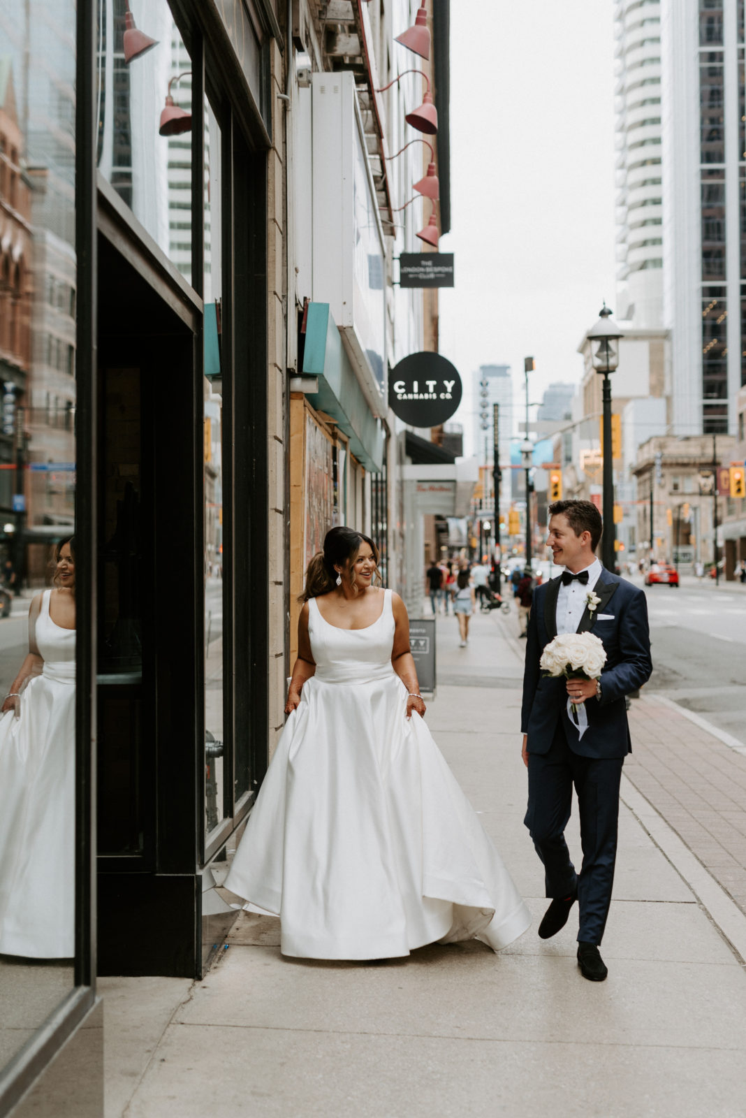 Real Bride Alana + Ryan - Sash + Bustle Bridal Boutique