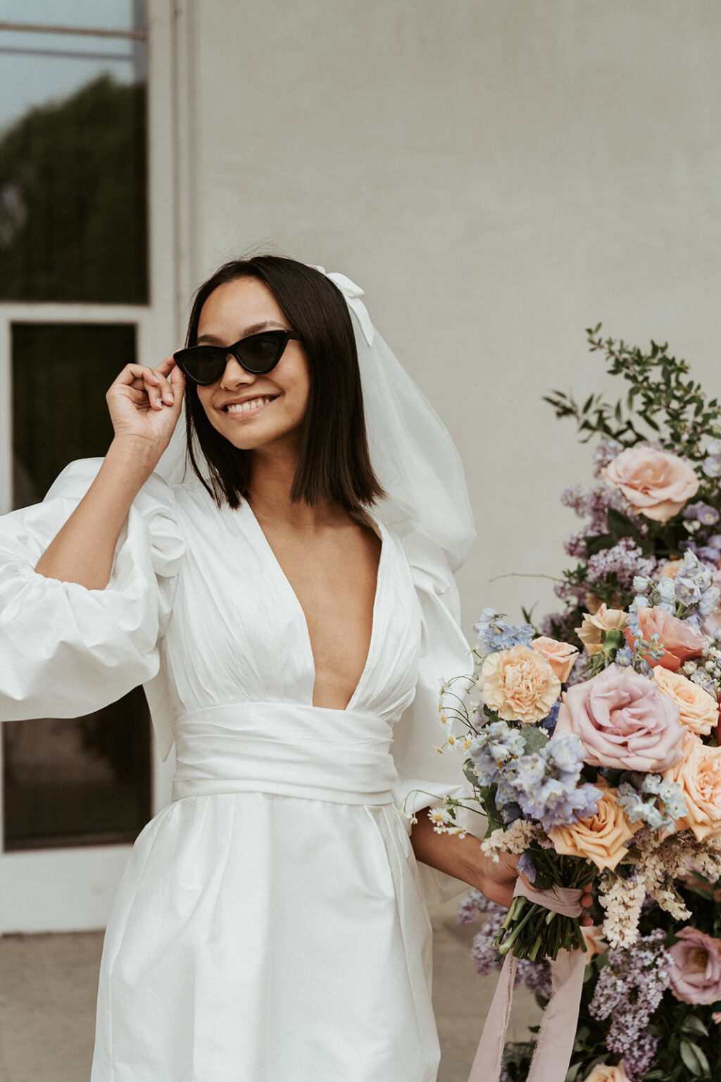 A Modern Elopement - Sash + Bustle Bridal Boutique