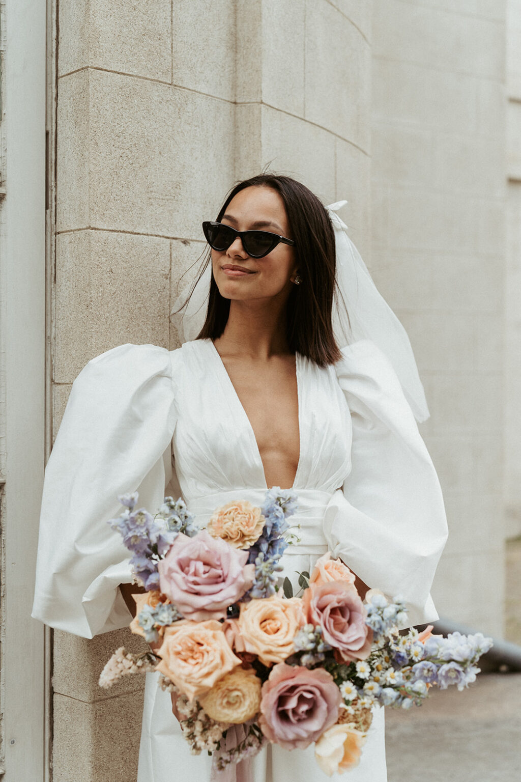 A Modern Elopement - Sash + Bustle Bridal Boutique